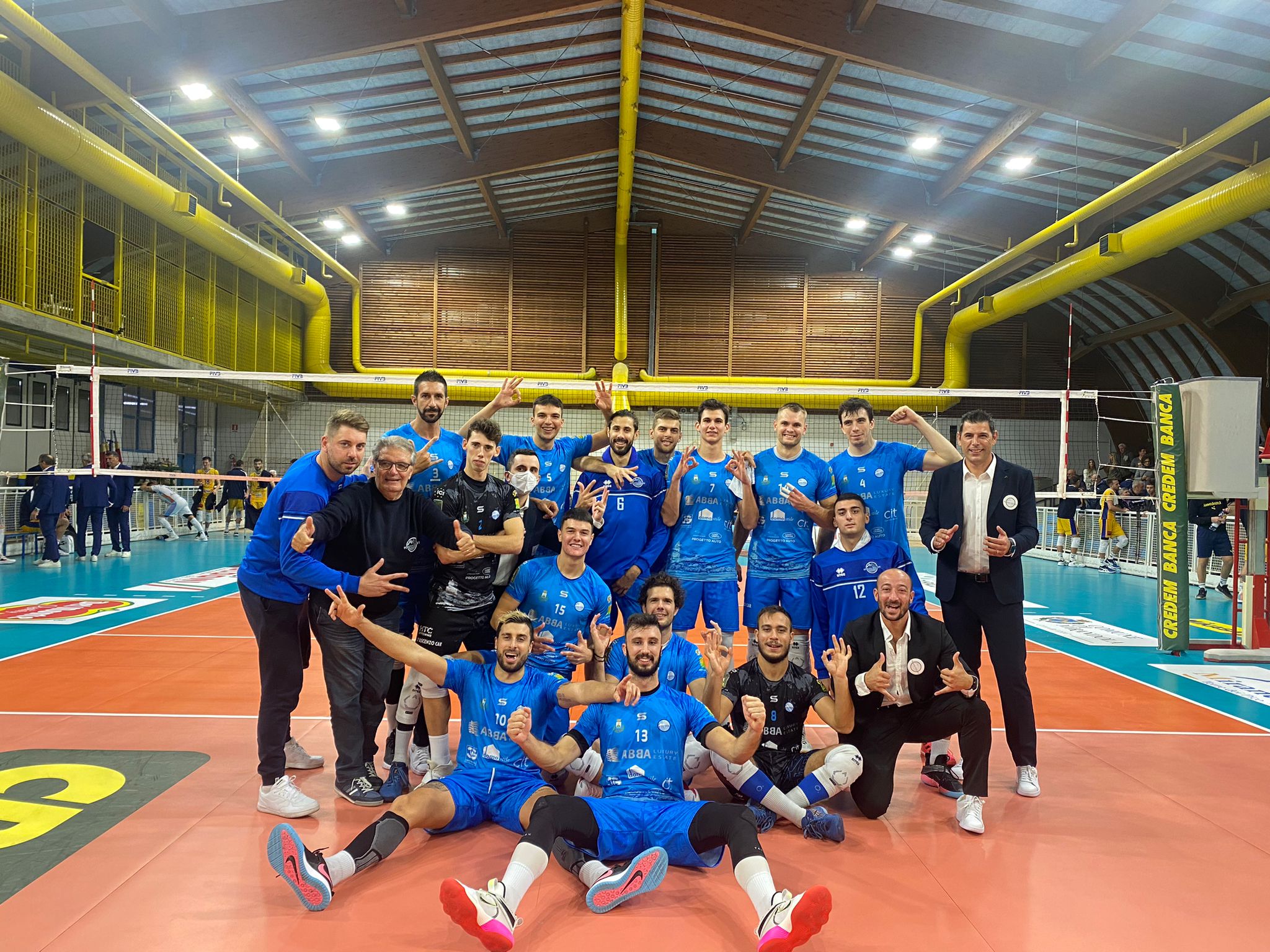 Stadium Pallavolo Mirandola – ABBA Pineto Volley 0-3: apoteosi ...