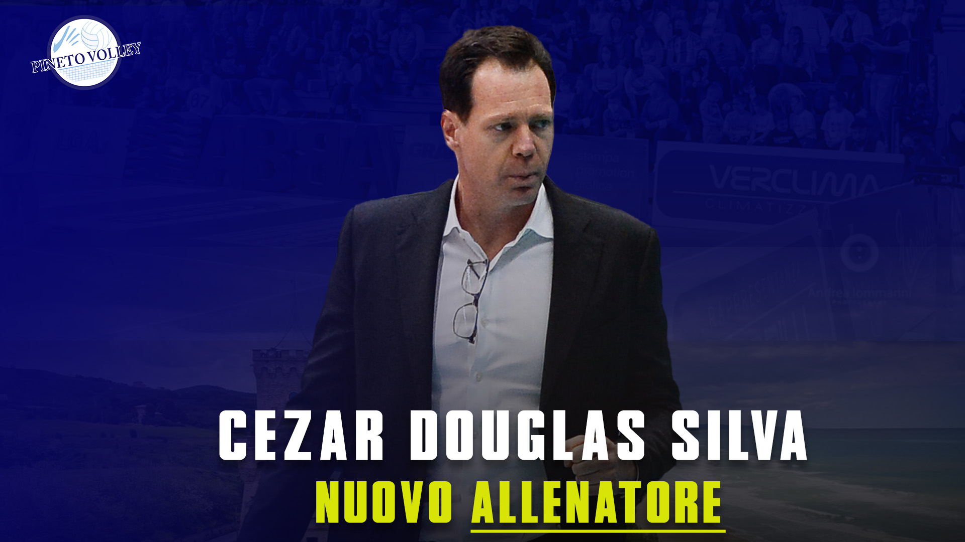 Cezar Douglas Silva è il nuovo allenatore dell’ABBA Pineto Volley – Pineto Volley